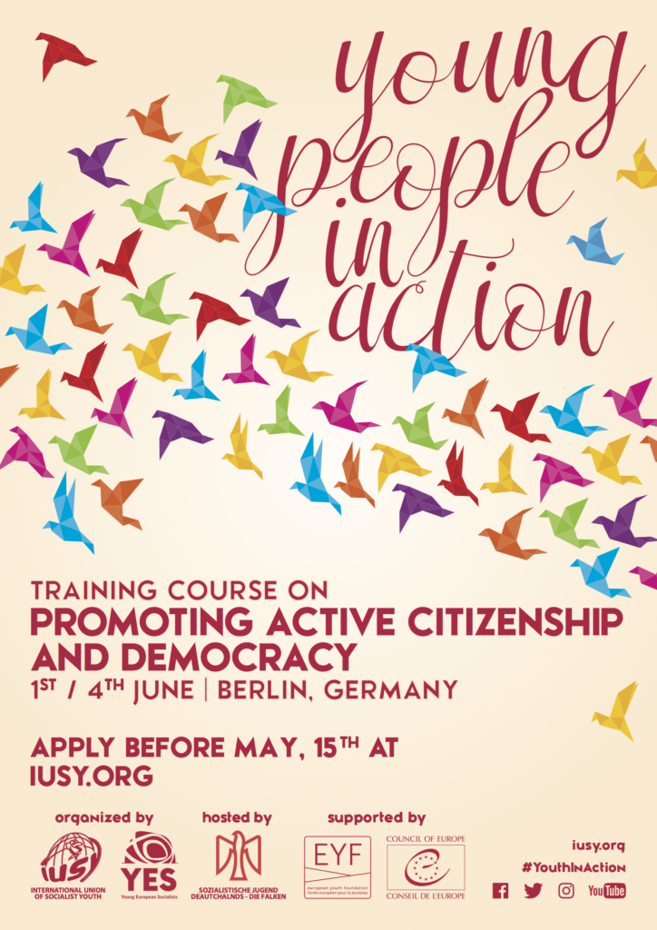 Training course on promoting active citizenship and democracy